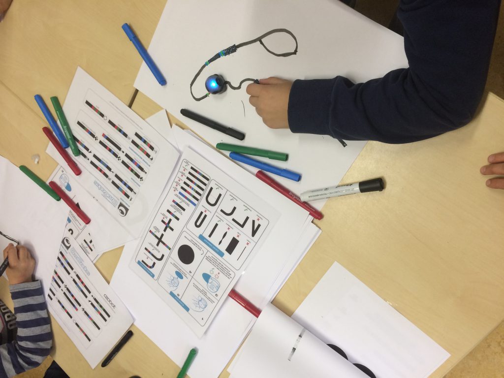 Een dag meelopen bij groep 4/5 - Code voor Kids